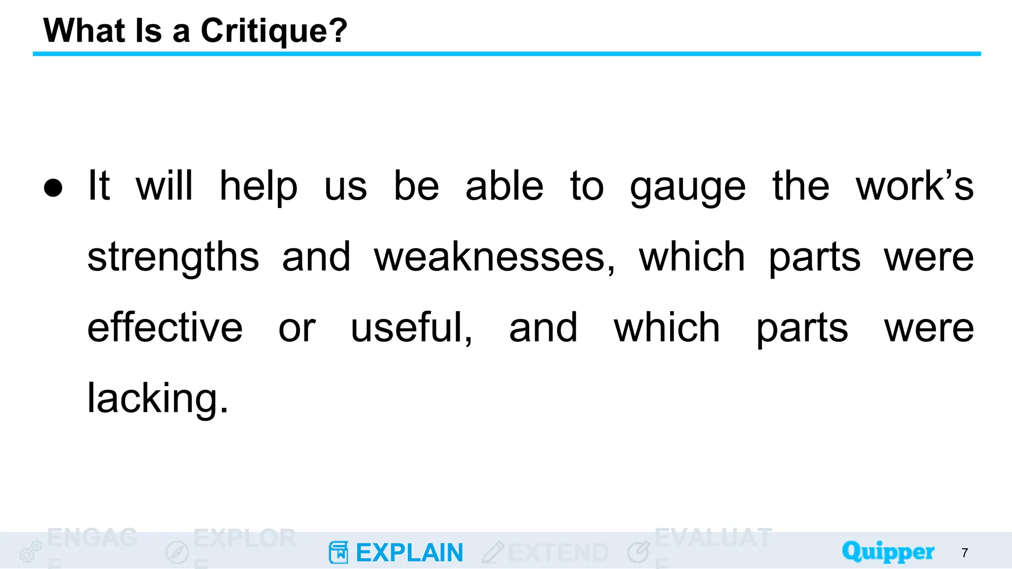 EAP 11_12_UNIT 7_LESSON 1_Features and Structure of a Critique Paper.pptx