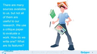 EAP 11_12_UNIT 7_LESSON 1_Features and Structure of a Critique Paper.pptx