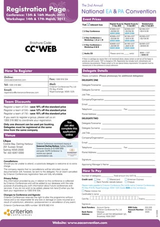 National EA & PA Convention 2011 | PDF