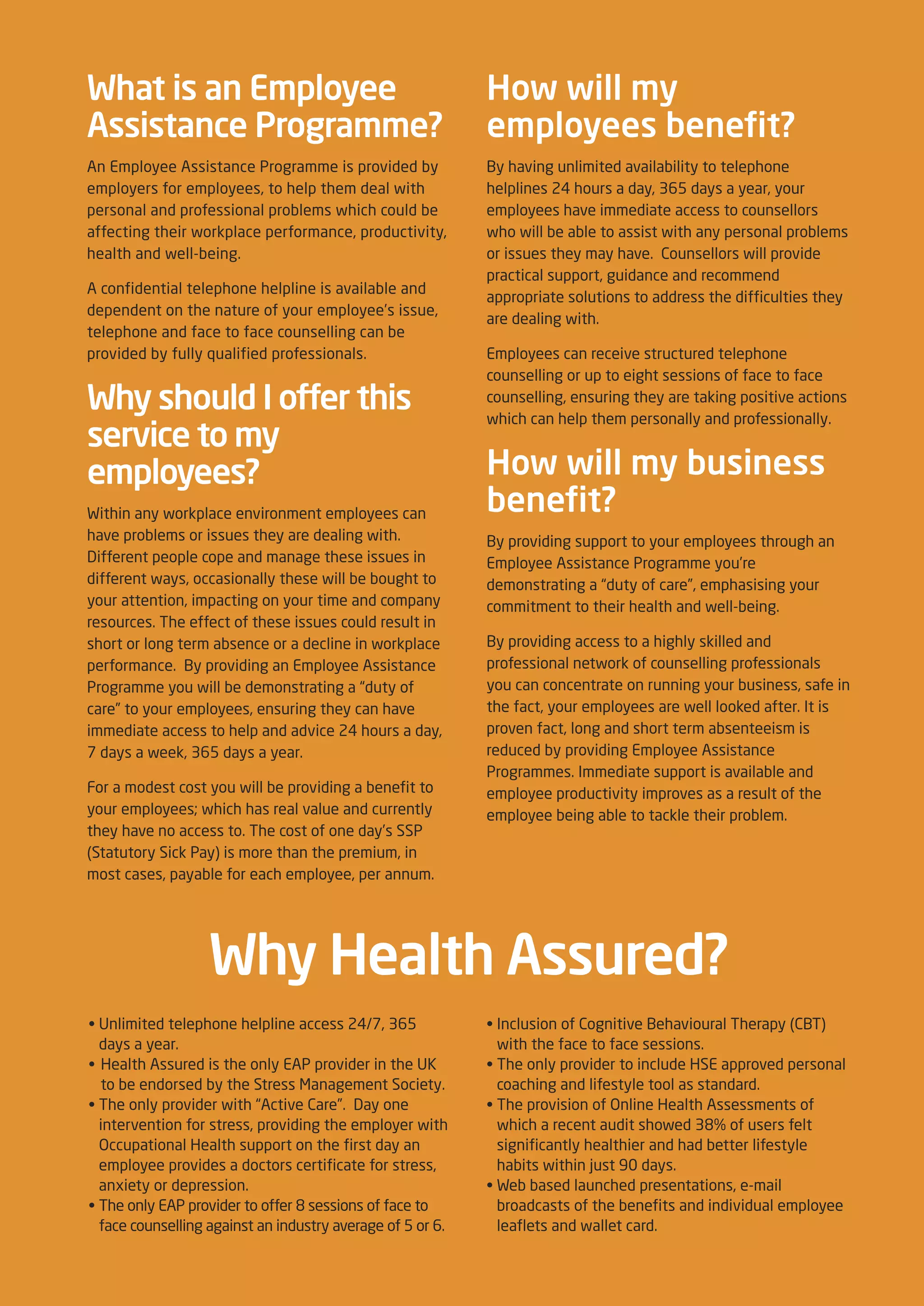 Health Assured | PDF