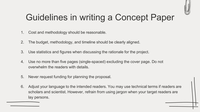 EAPP . WRITING A CONCEPT PAPER.pptx | Geography | Science