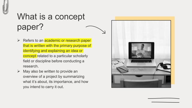 EAPP . WRITING A CONCEPT PAPER.pptx | Geography | Science