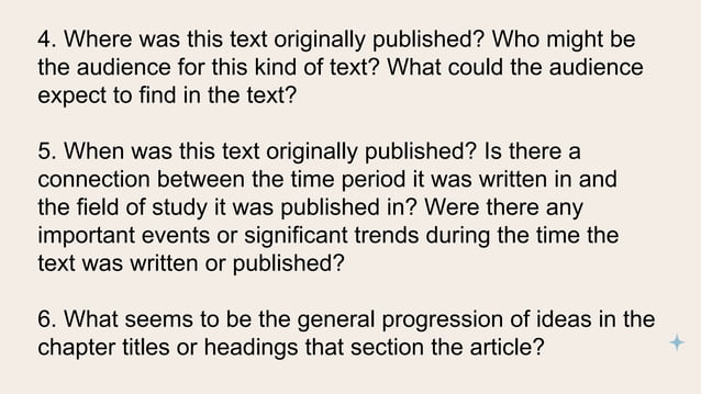 EAPP Outlining in reading texts discipline | PPTX | Education