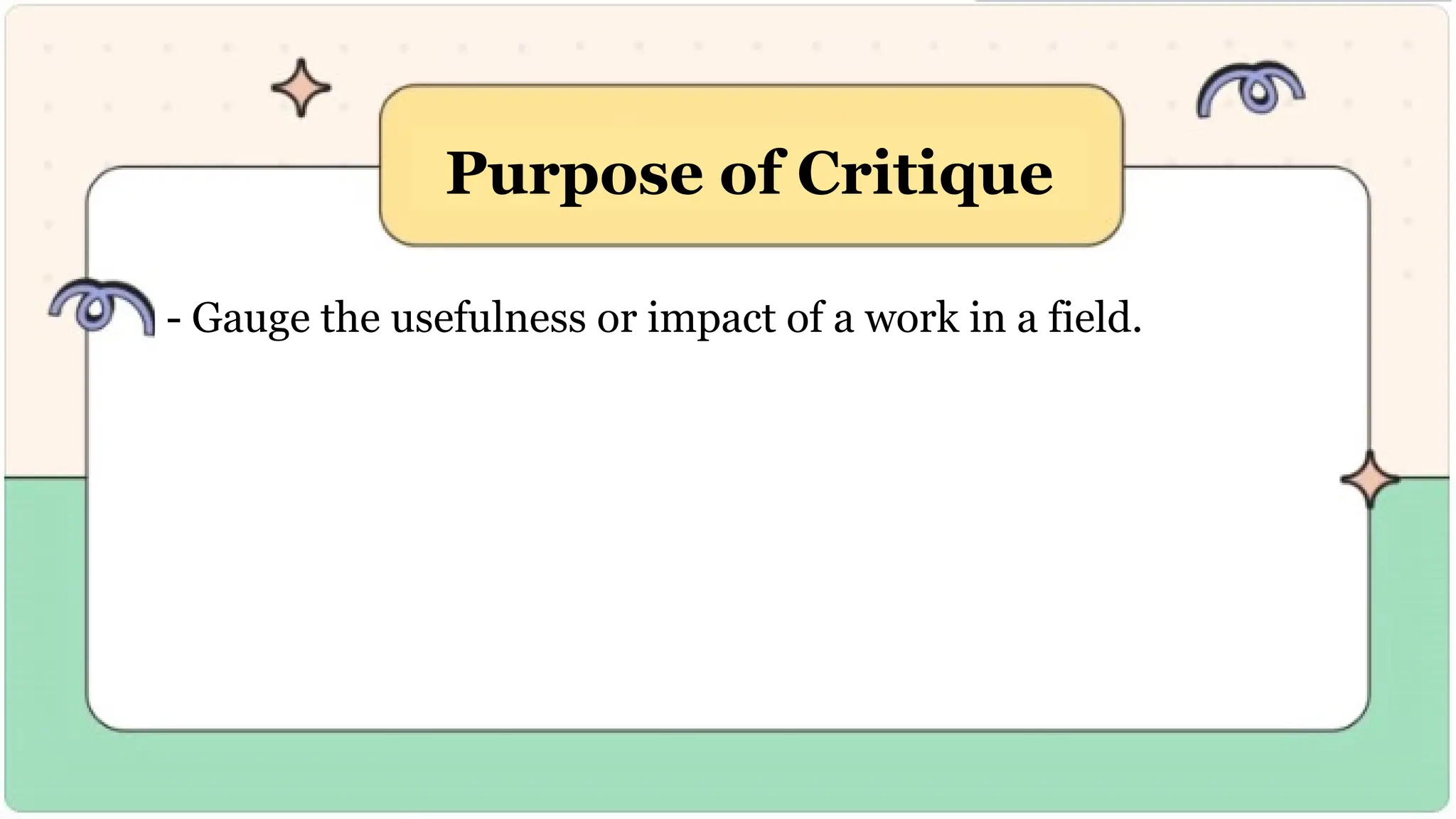 EAPP- Critical Approaches in Writing a Critique HANDOUT.pptx | Books ...