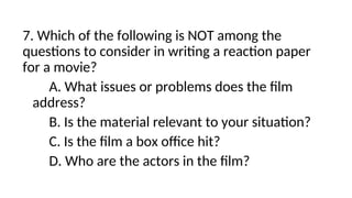 EAPP-LESSON 5 - How to Write a Reaction Paper).ppt