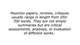 EAPP-LESSON 5 - How to Write a Reaction Paper).ppt