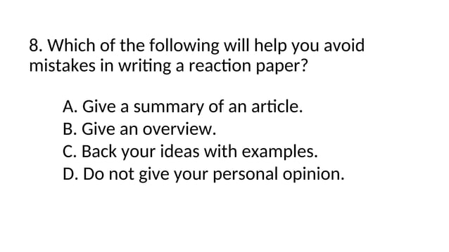 EAPP-LESSON 5 - How to Write a Reaction Paper).ppt