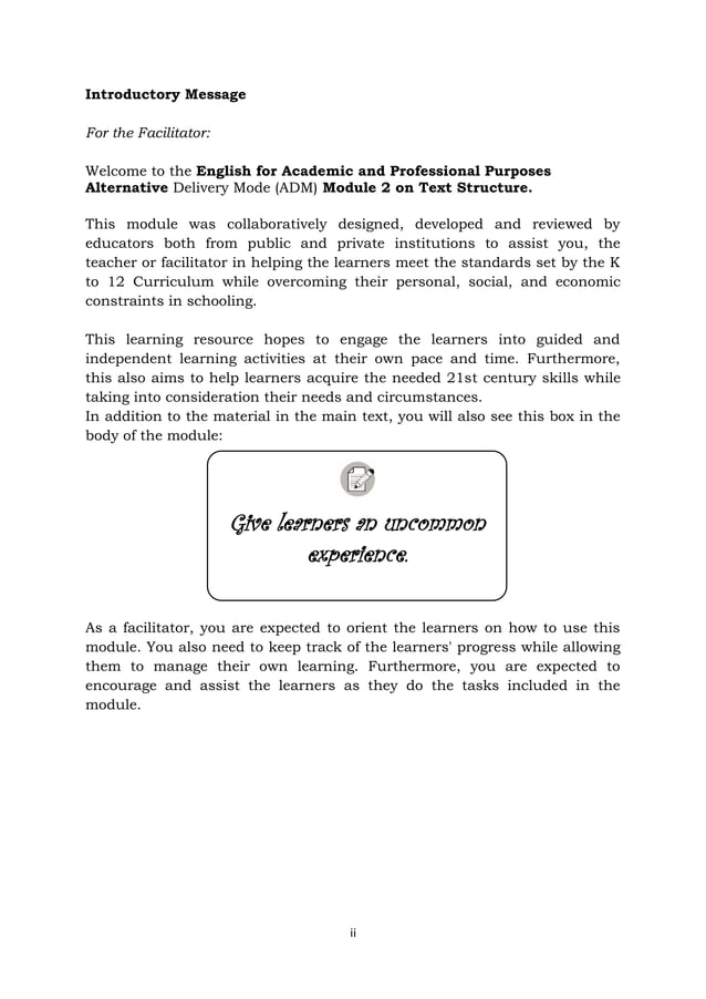 Eapp Module 2 Pdf Educational Assessment Education