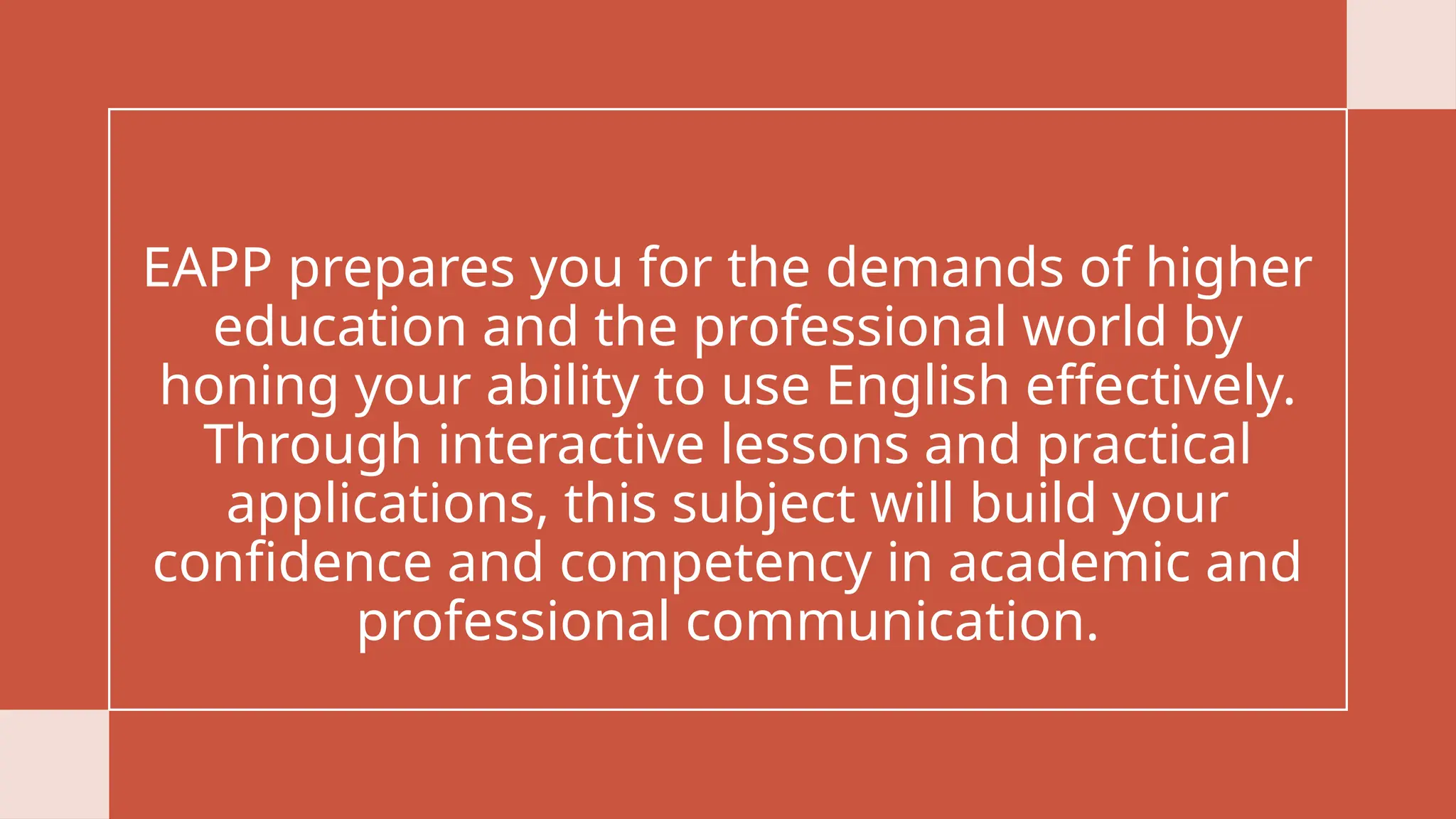 EAPP - English for Academic - Orientation.pptx