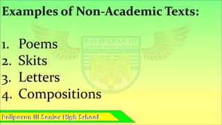 Academic Text Structure EAPP Senior High | PDF