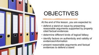 EAPP Position Paper Powerpoint Presentation | PPTX