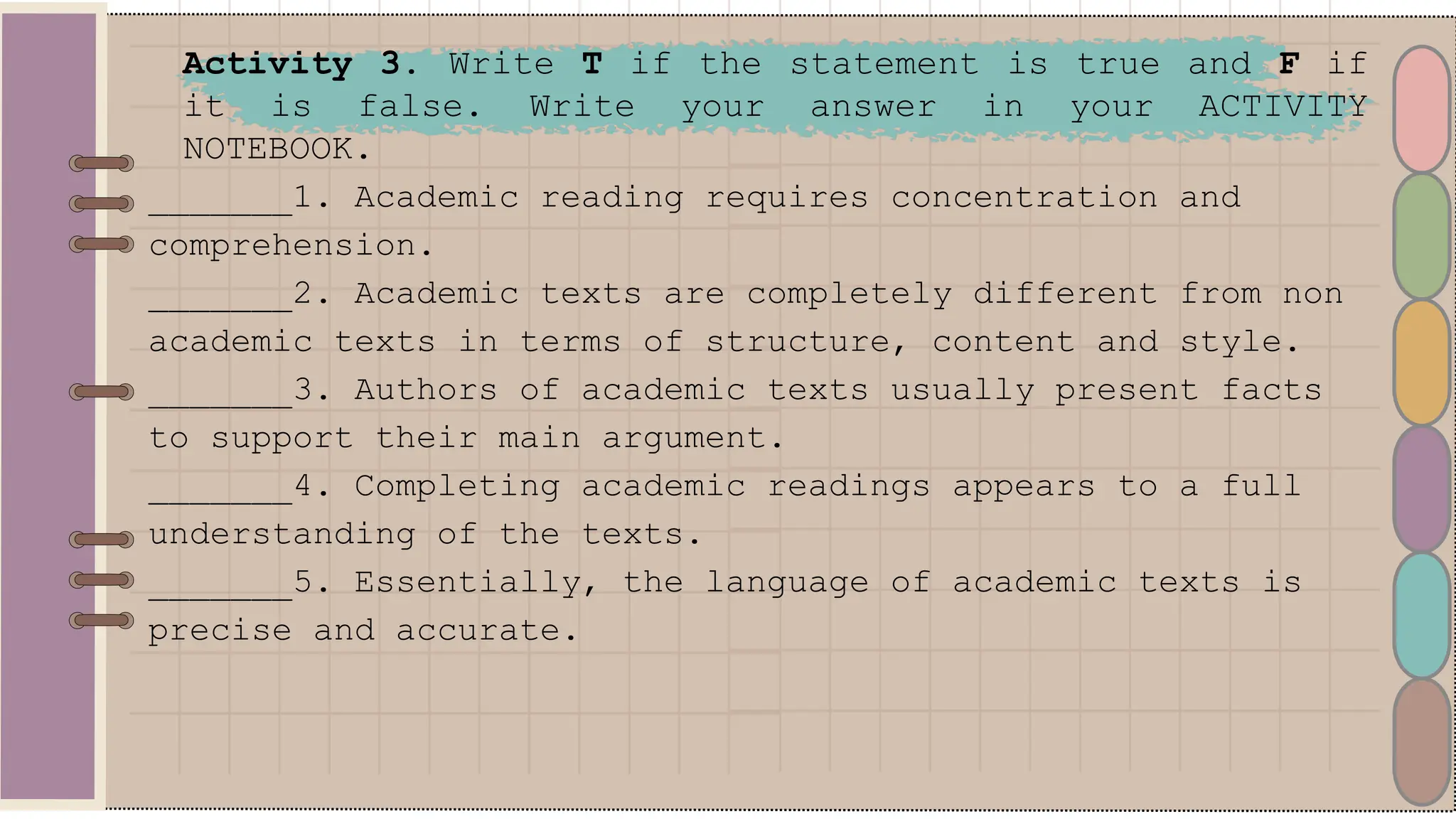 Academic Texts Structure (Academic Text and Non Academic Text) | PPTX