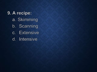 EAPP-WEEK-3.pptx Academic Writing/Strategies in Reading | PPTX