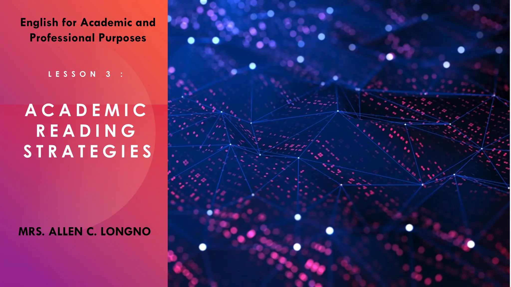 WHAT ARE ACADEMIC READING STRATEGIES IN ENGLISH?? | PPTX