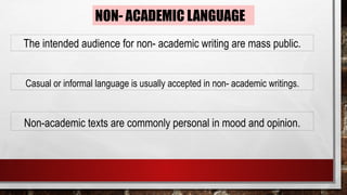 EAPP_ACAD VS. NON ACAD_LESSON 1.pptx.EAPP | Infectious Diseases ...