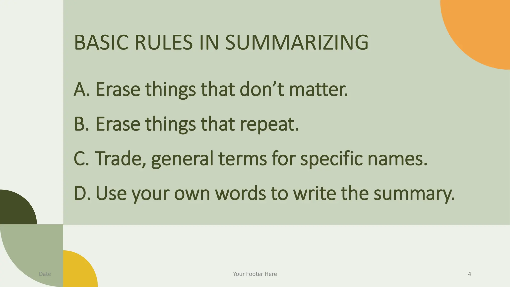 EAPP LESSON 2 SUMMARIZING AND PARAPHRASING.pdf | Resume Writing and ...