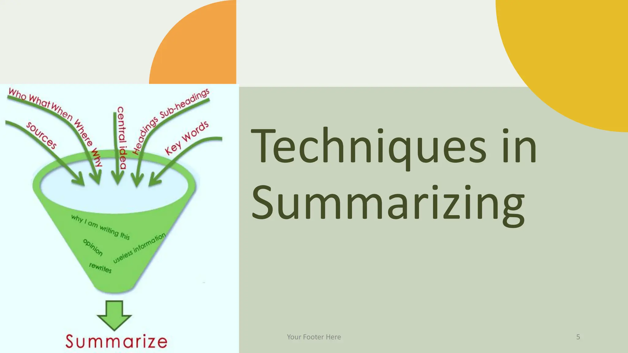 EAPP LESSON 2 SUMMARIZING AND PARAPHRASING.pdf | Resume Writing and Advice | Job Search