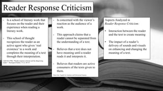 Kinds and Types of Criticism | PPTX
