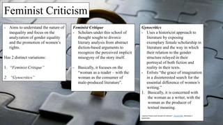 Kinds and Types of Criticism | PPTX