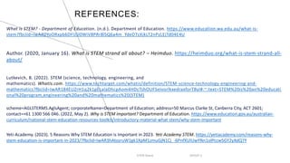 A report about the stem strand of senior high school | PPTX