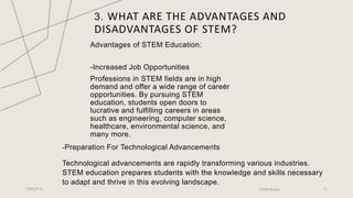 A report about the stem strand of senior high school | PPTX