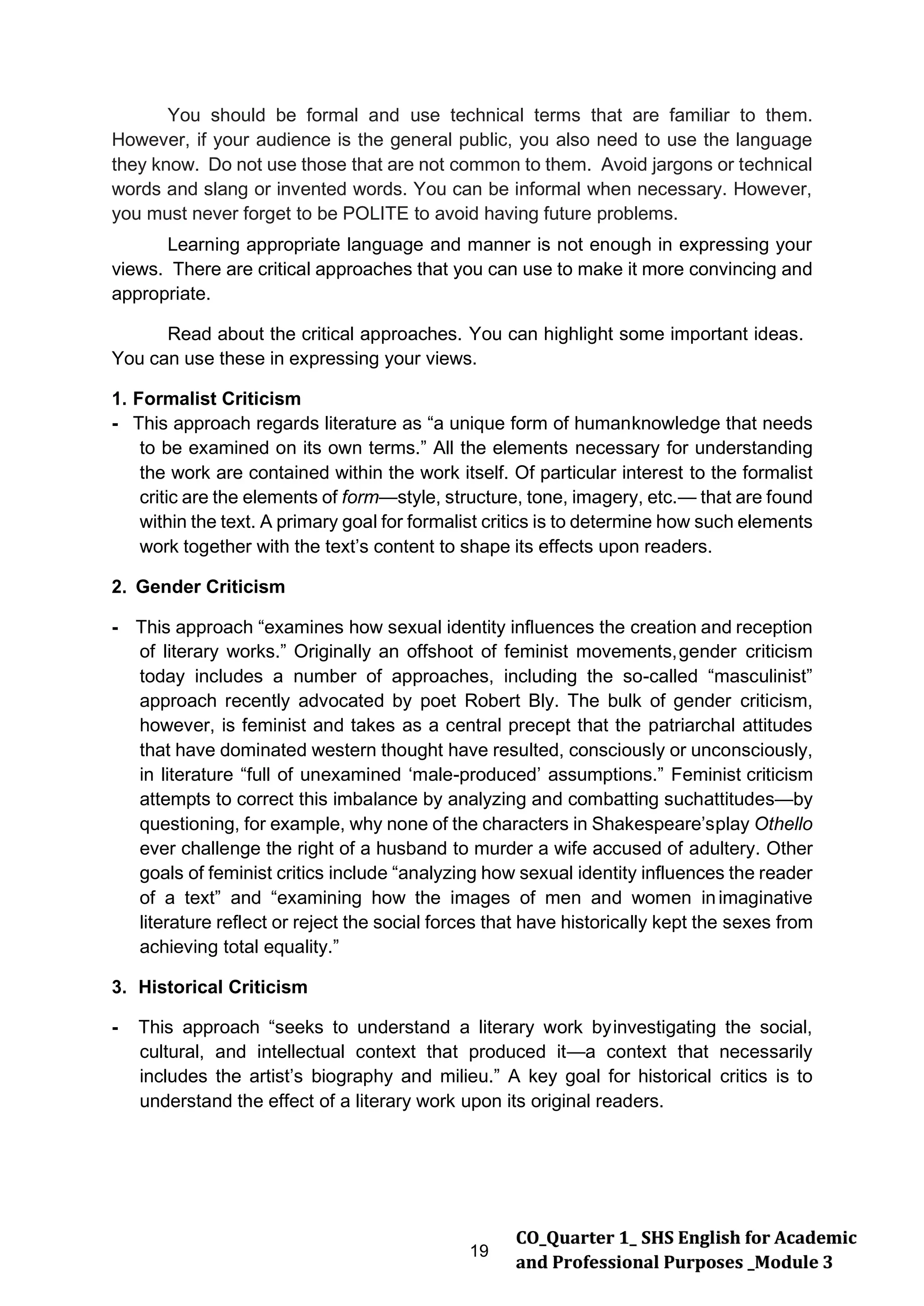 EAPP Q 1 – Module 3 Approaches in Literary Criticism.pdf