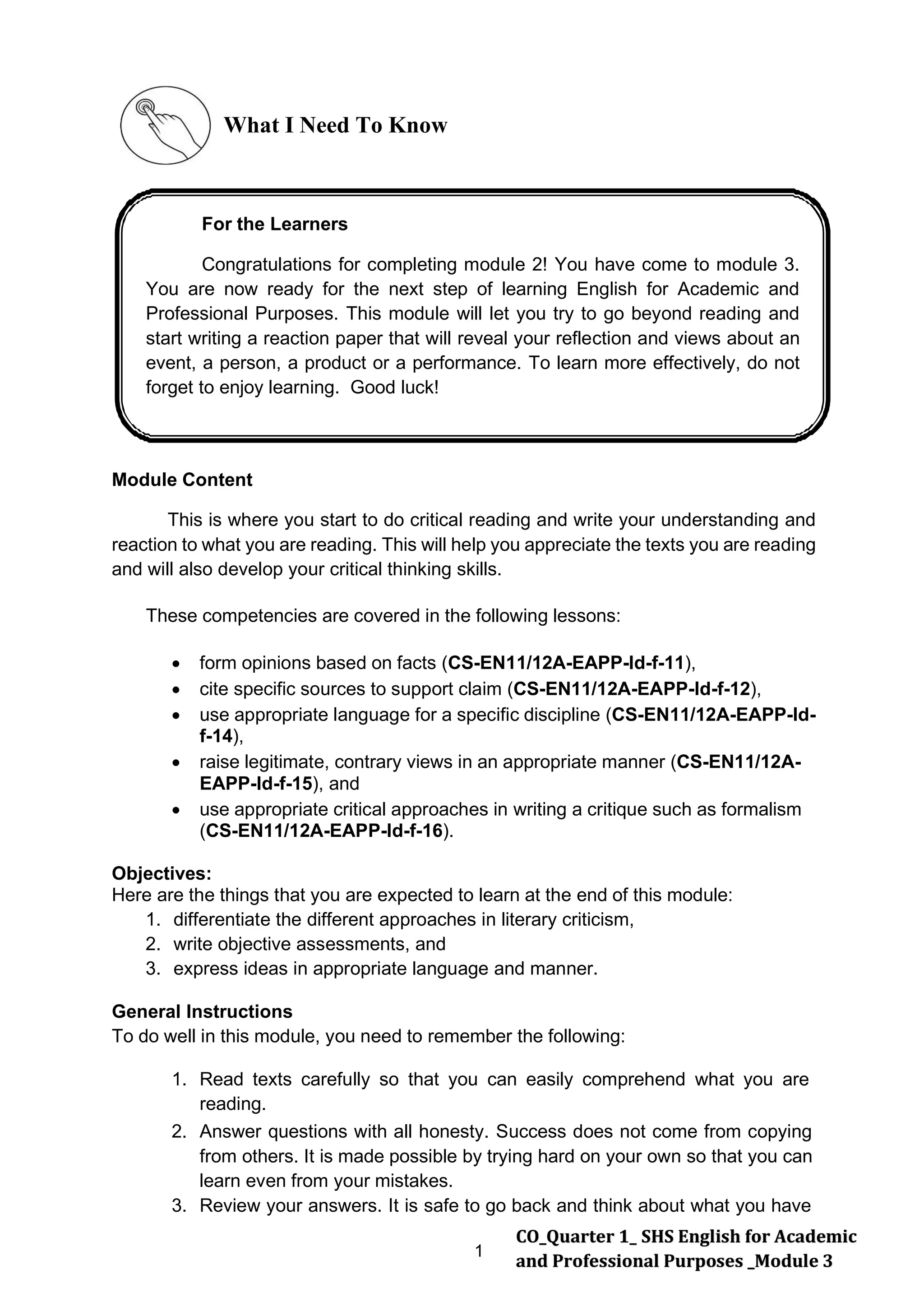 EAPP Q 1 – Module 3 Approaches in Literary Criticism.pdf