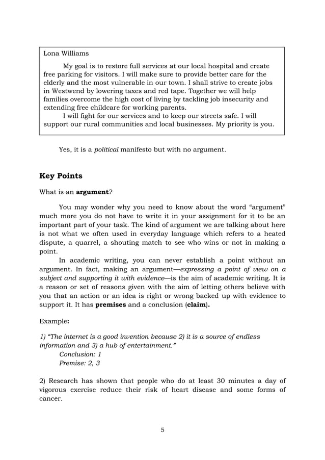 EAPP Q2 - M1_ Identifying and Analyzing Arguments.pdf | Educational Assessment | Education