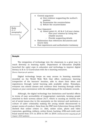 EAPP Q2 - M3_ Writing Various Kinds of Position Paper.pdf