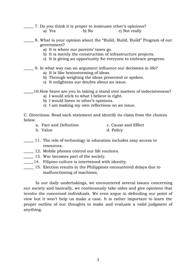 EAPP Q2 - M3_ Writing Various Kinds of Position Paper.pdf
