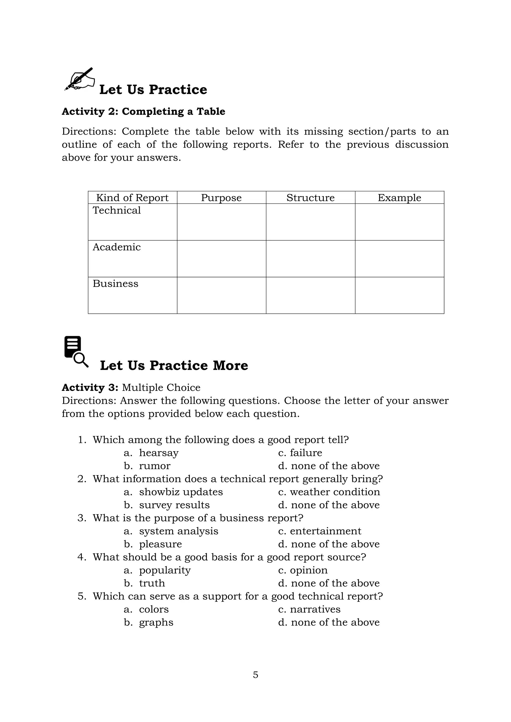 EAPP Q2 - M4_ Determining The Objectives and Structures of Reports.pdf
