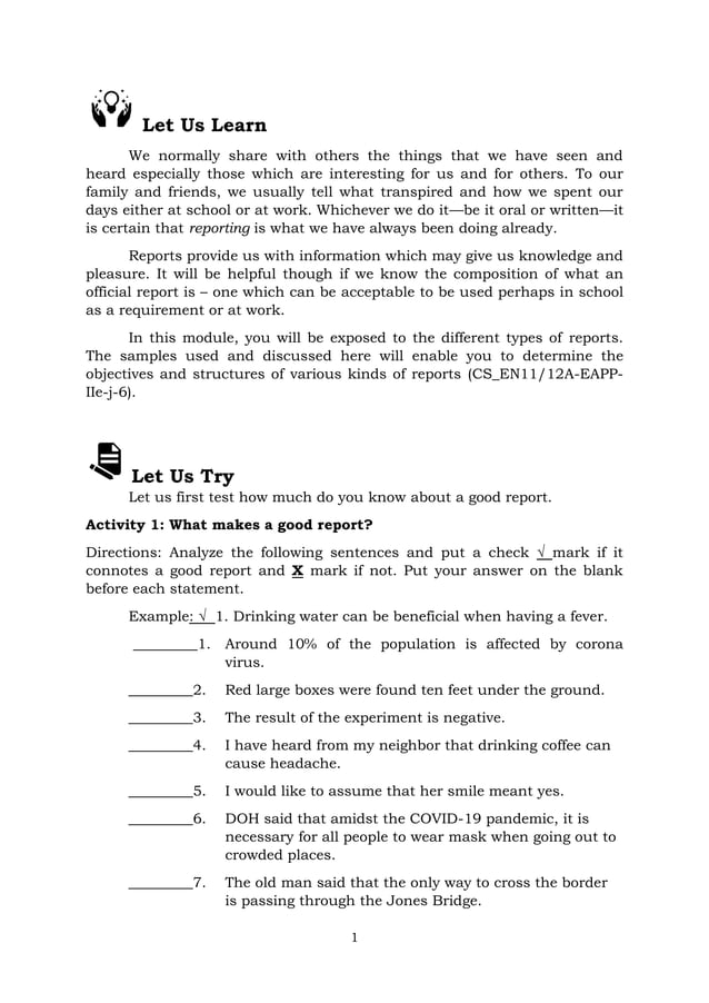 EAPP Q2 - M4_ Determining The Objectives and Structures of Reports.pdf