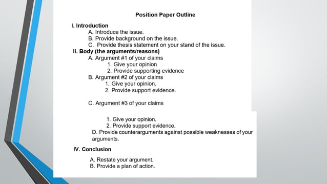 EAPP Q2- WEEK 1 Position Paper and Defending a Stance.pptx