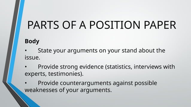EAPP Q2- WEEK 1 Position Paper and Defending a Stance.pptx
