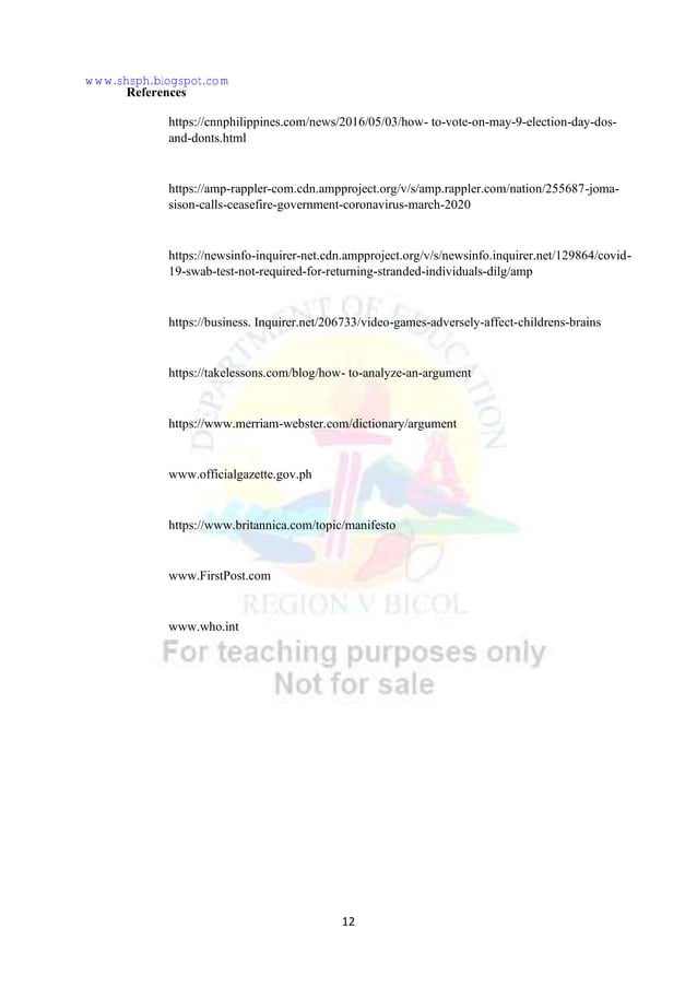 EAPP Q2 Module 1.pdf | Education