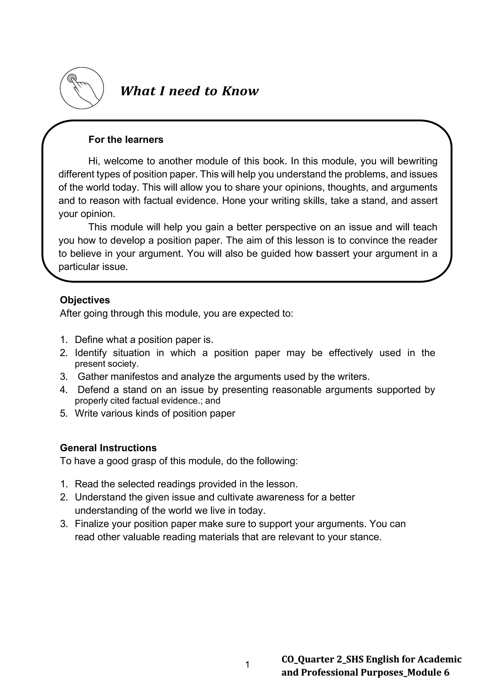 EAPP Q 2 – Module 6 Writing the Position Paper.pdf