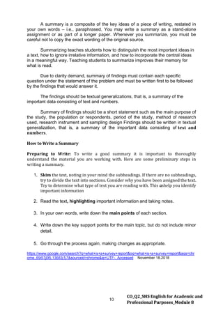 EAPP Q 2 – Module 8 Writing the Report Survey Field ReportLaboratoryScientific Technical rEPORT.pdf