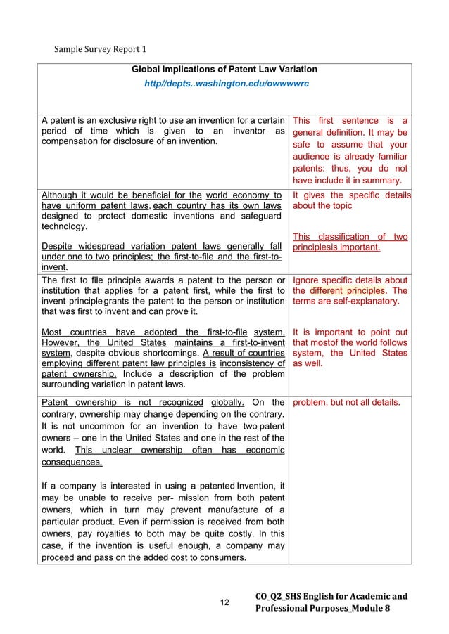 EAPP Q 2 – Module 8 Writing the Report Survey Field ReportLaboratoryScientific Technical rEPORT.pdf
