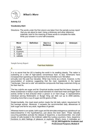 EAPP Q 2 – Module 8 Writing the Report Survey Field ...