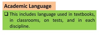 English for Academic and Professional Purposes | PPTX