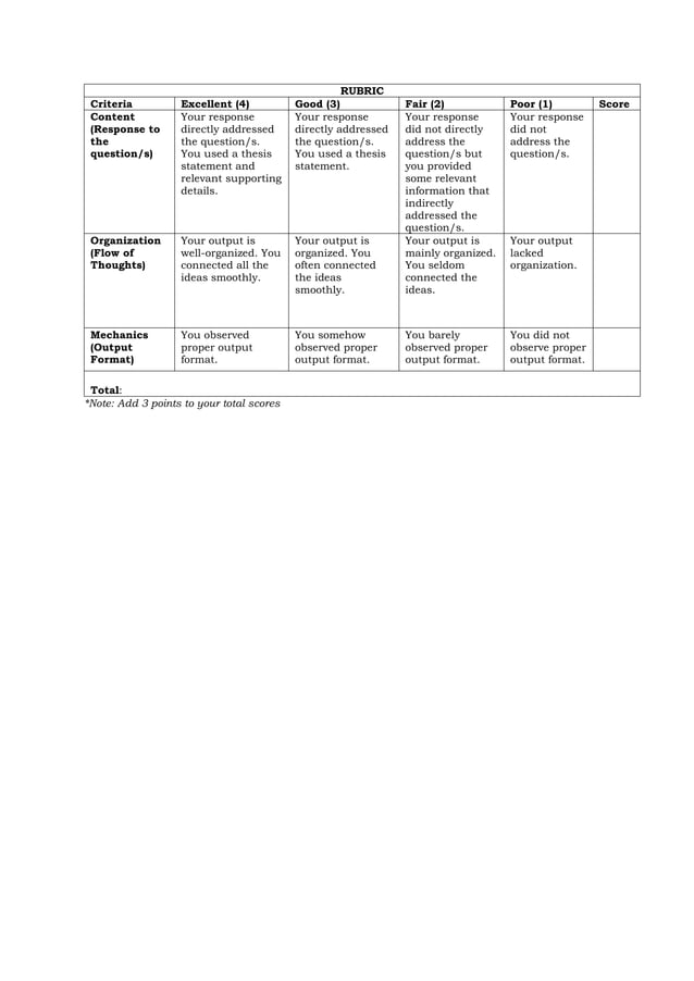 EAPP Quarter 1 – Module 4 Outlining Reading Texts.pdf | Educational ...