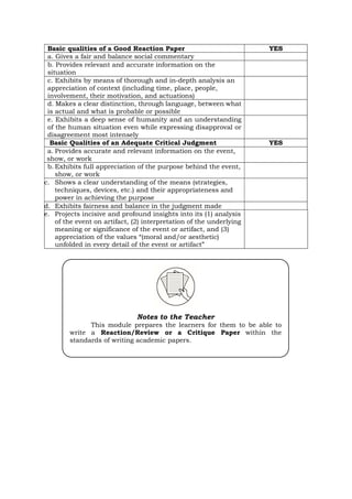 EAPP Quarter 1 – Module 6 Writing the Reaction Paper_Review_Critique.pdf