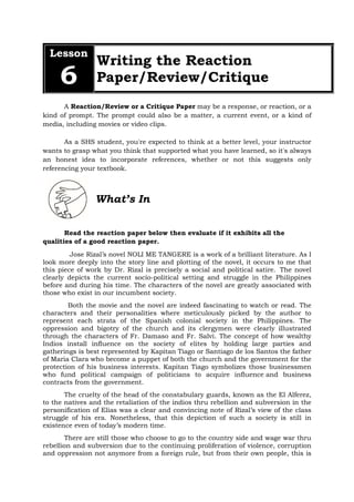 EAPP Quarter 1 – Module 6 Writing the Reaction Paper_Review_Critique.pdf