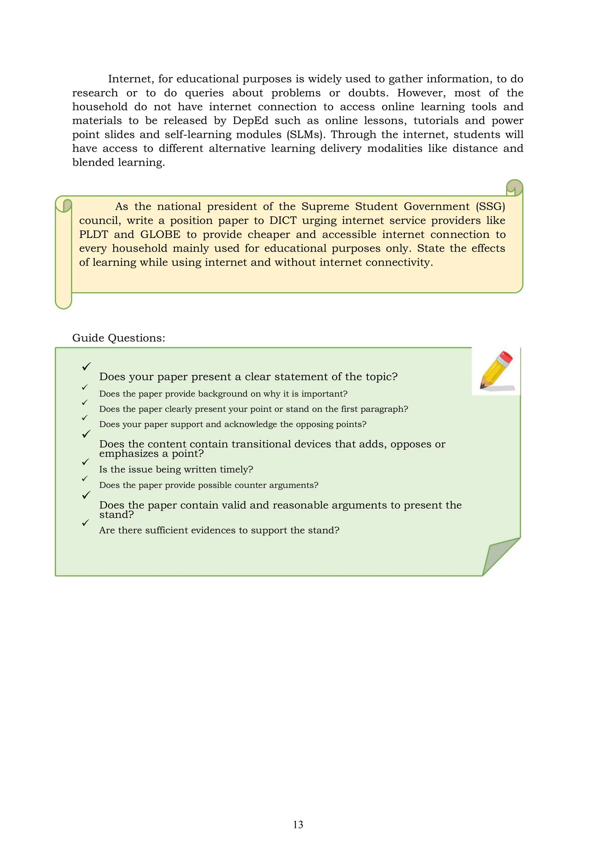 EAPP Quarter2 - Module2_ Writing a Position Paper.pdf
