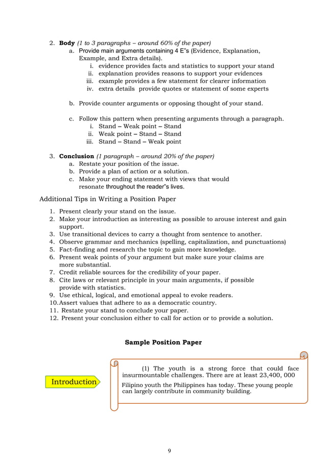 EAPP Quarter2 - Module2_ Writing a Position Paper.pdf