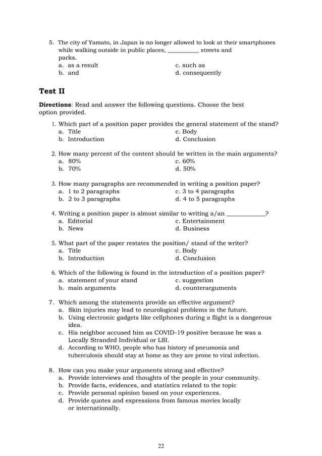 EAPP Quarter2 - Module2_ Writing a Position Paper.pdf