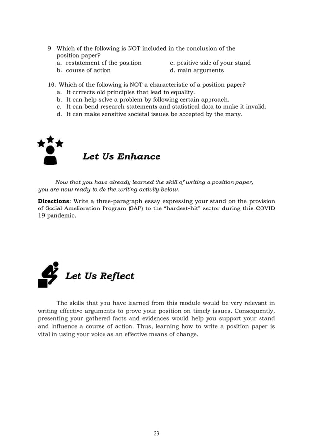 EAPP Quarter2 - Module2_ Writing a Position Paper.pdf