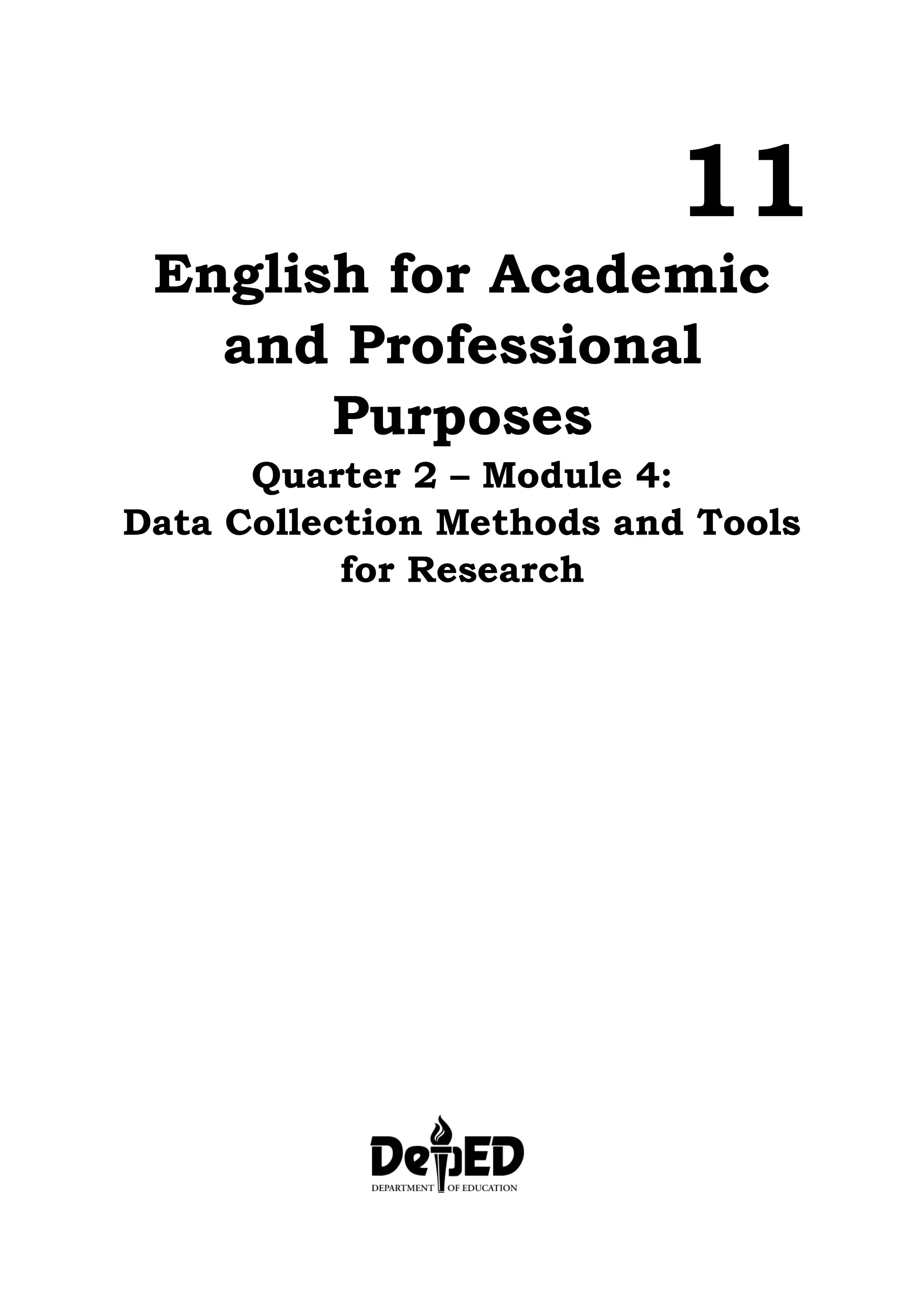 EAPP Quarter2 - Module4_ Data Collection Methods & Tools for Research.pdf