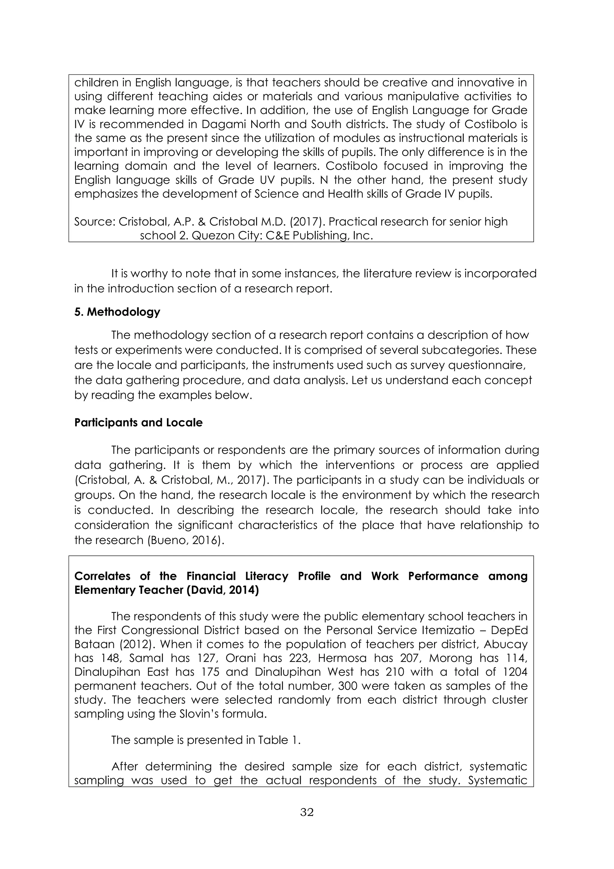 EAPP Quarter2 - Module5_ Writing a Research Report.pdf