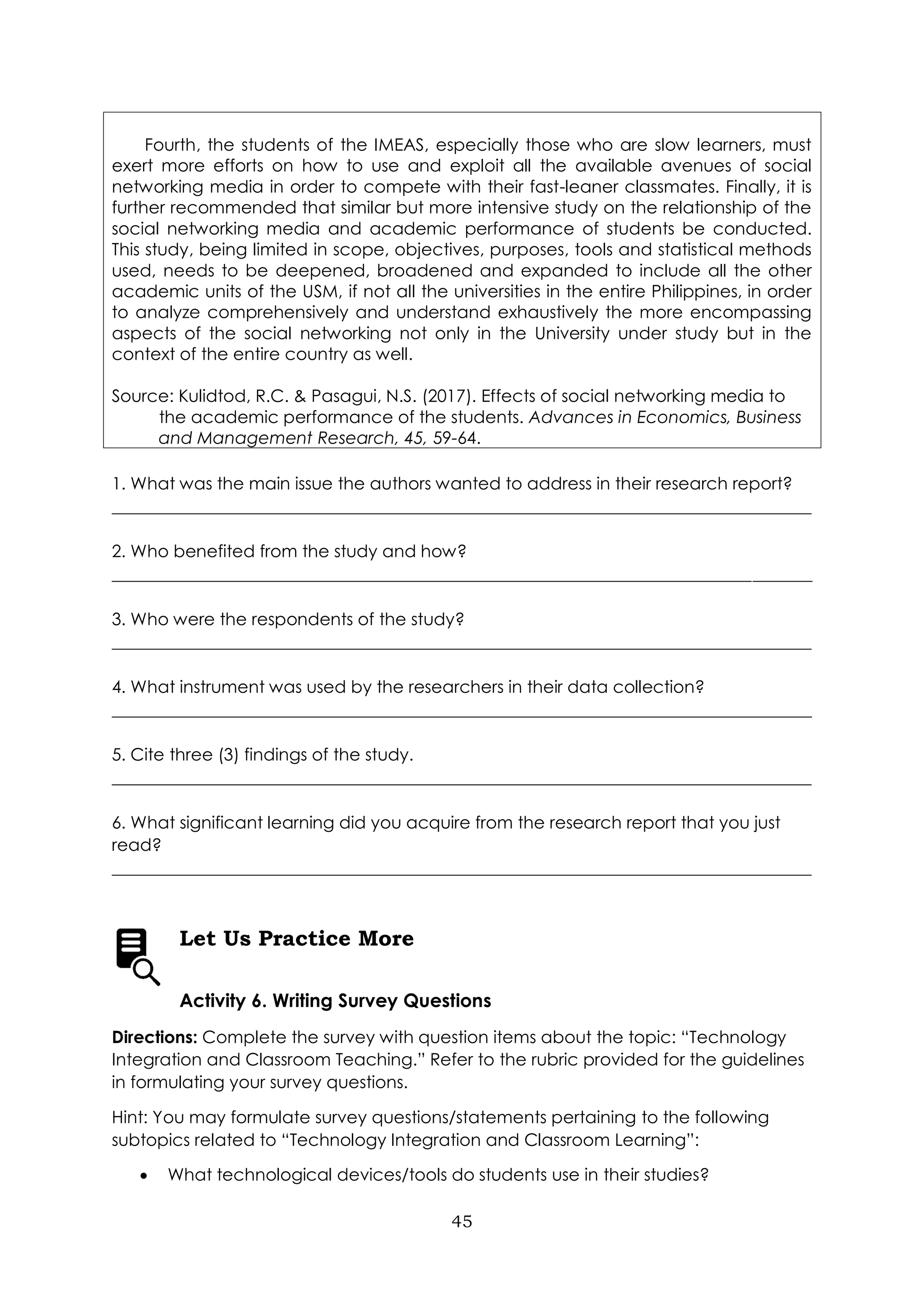 EAPP Quarter2 - Module5_ Writing a Research Report.pdf